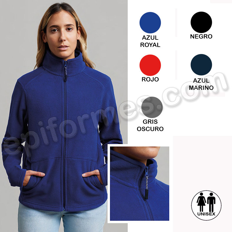 Forro polar en 9 colores idela para trabajar y personalizarlo con bordados